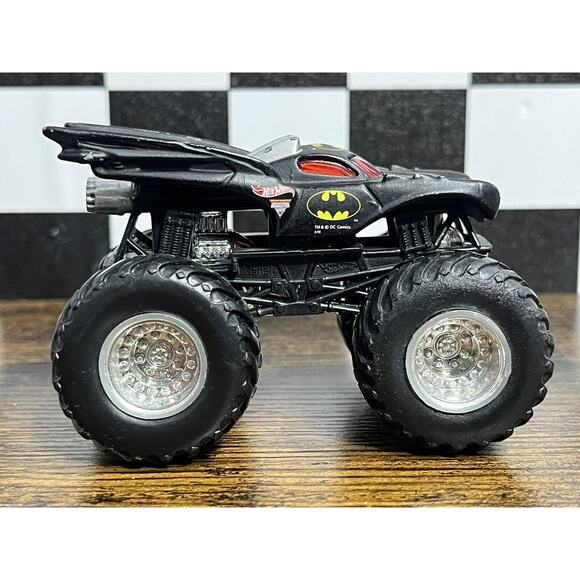 Hot Wheels | Toys | Hot Wheels Monster Jam Dc Batman Batmobile Truck 64 ...